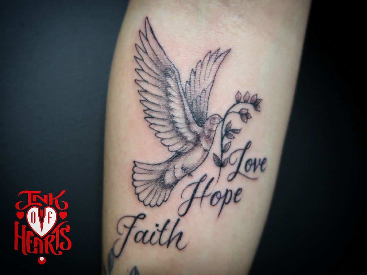 Faith Tattoos With Birds