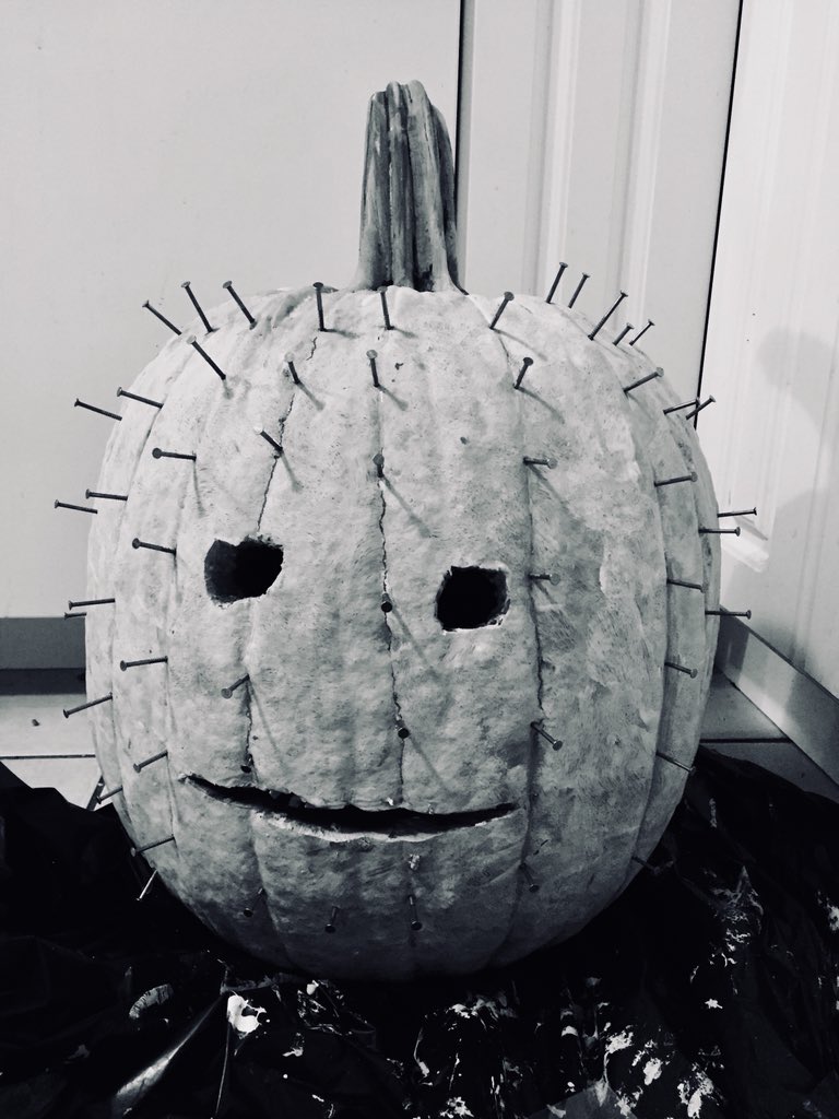 Hellraiser Pinhead Pumpkin