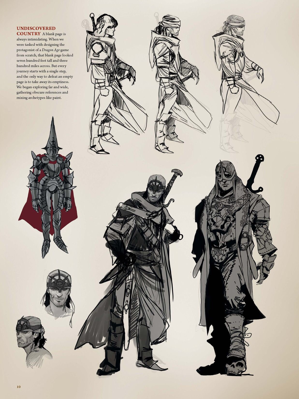 Dragon Age Inquisition Character Concept Art