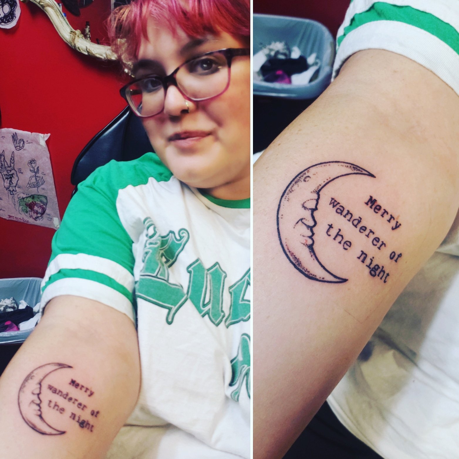 Shakespeare Portrait Tattoo