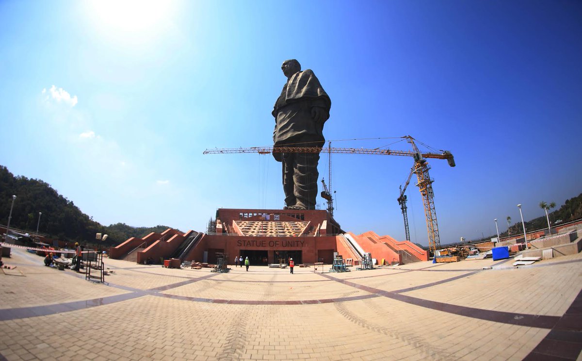 PM to visit Wall of Unity at Statue of Unity premises | DeshGujarat