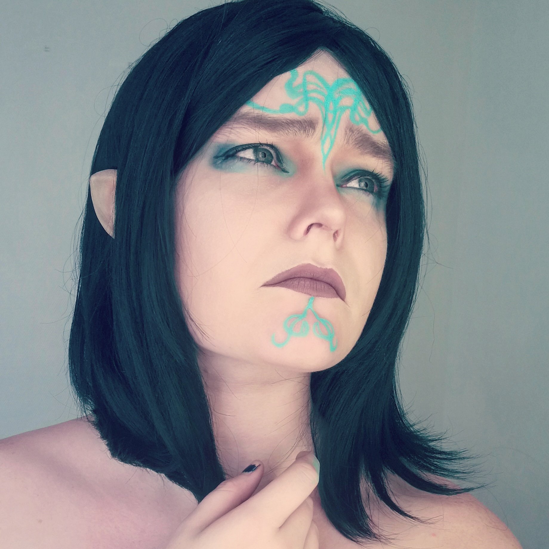Dalish Elf Face Tattoos