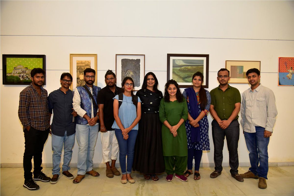 2018 edition of Abir First Take art show kicks off; artworks of 111 budding artists from 40 ...