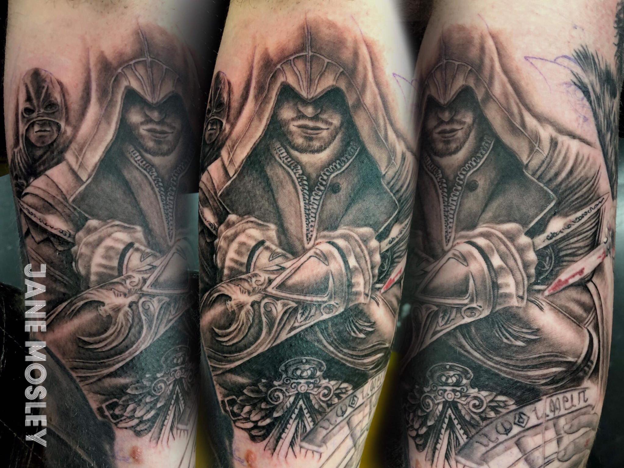 Assassins Creed Tattoo David's Assassin's Creed Sigil DOLLY'S SKIN