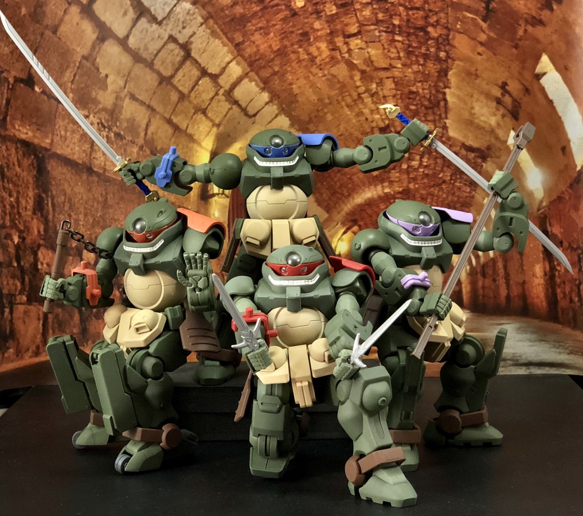 Custom build TMNT model kits by mana25d : r/TMNT
