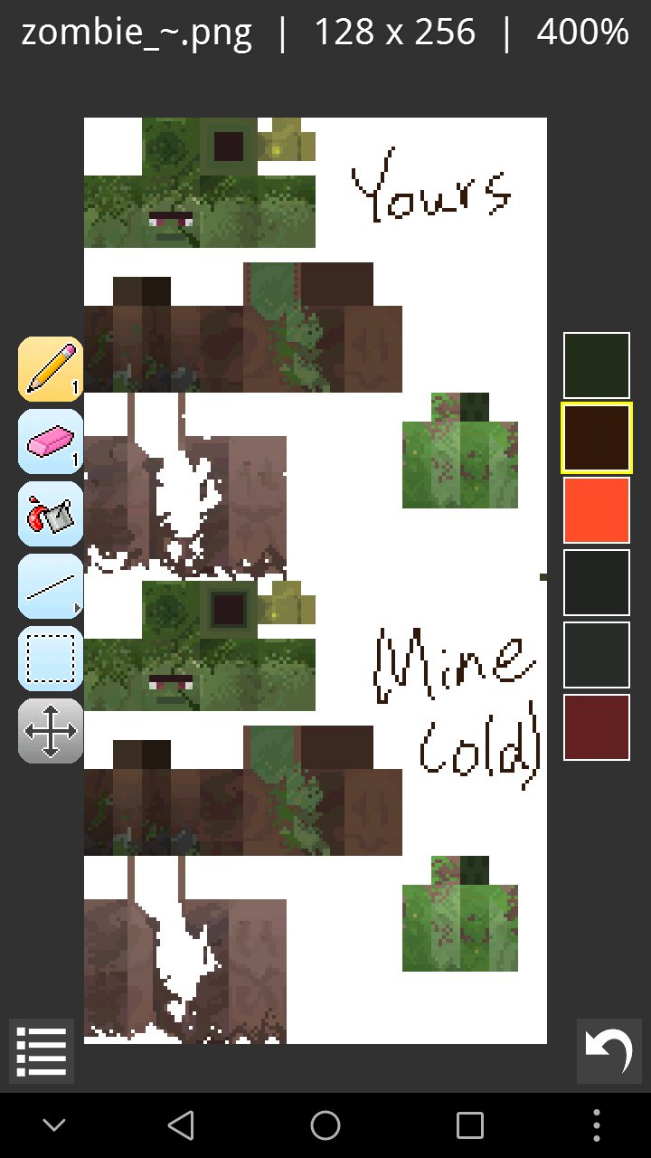 Minecraft Villager Skin Template