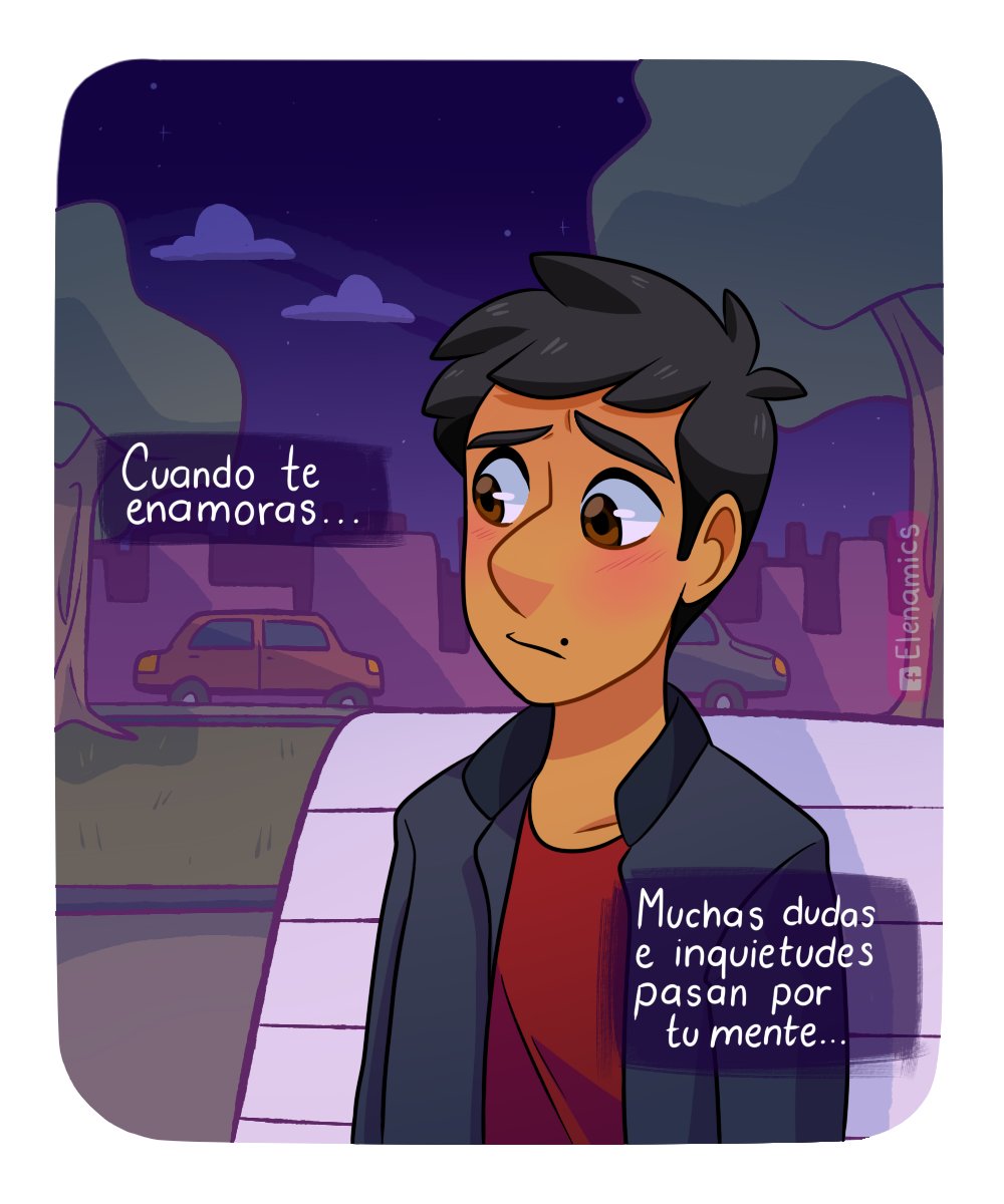 Riesgo" Un cómic que hice para Luis por nuestro 3er anive」🌻 Elena 🌻の漫画