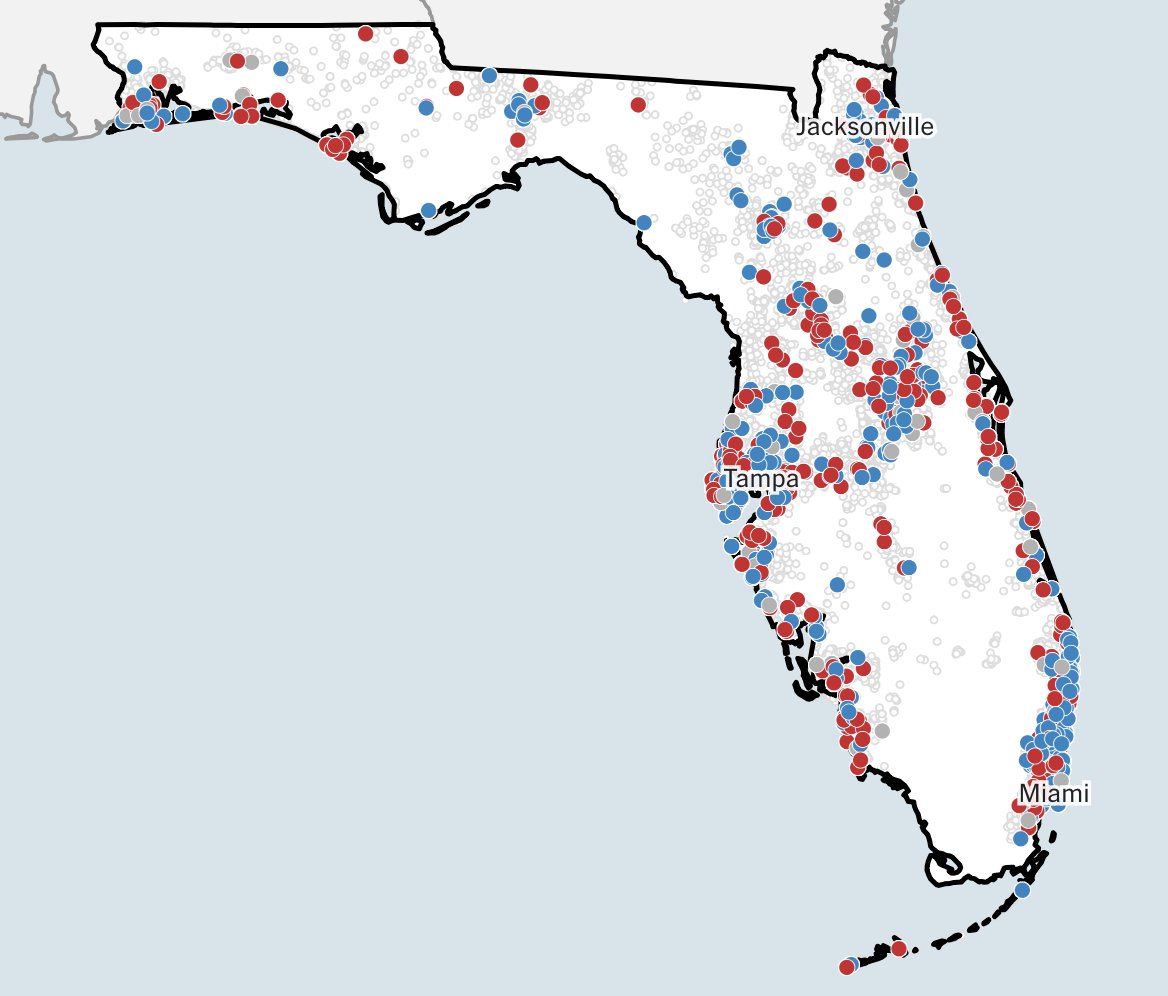 Dot Distribution Map