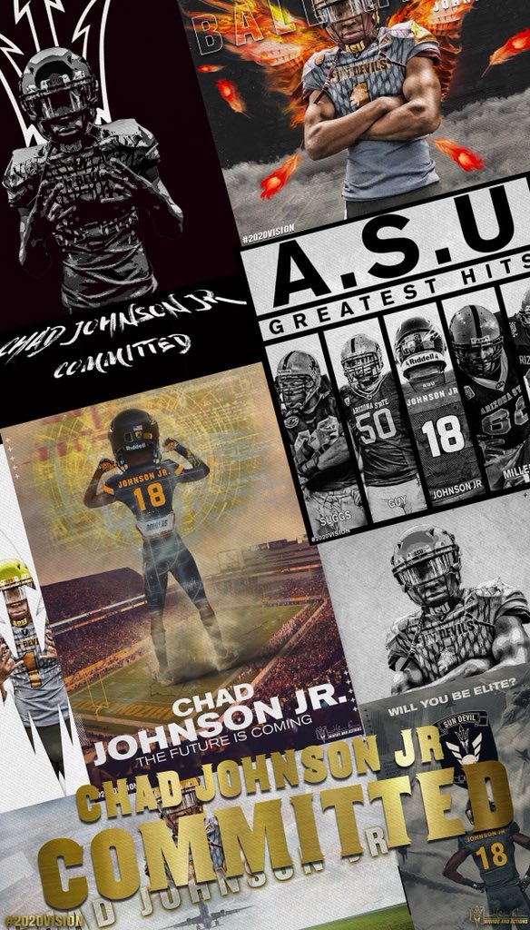 2020 4* WR Chad Johnson Jr. commits to Arizona State : r/CFB