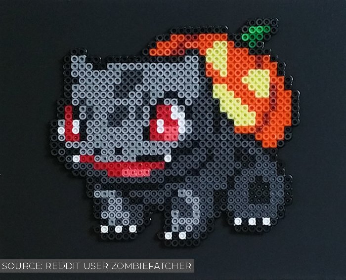 Pixel Art Pokemon Bulbasaur