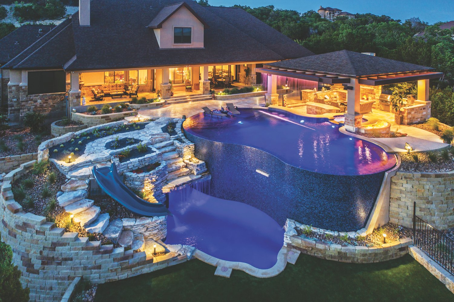 Grotto Custom Pool