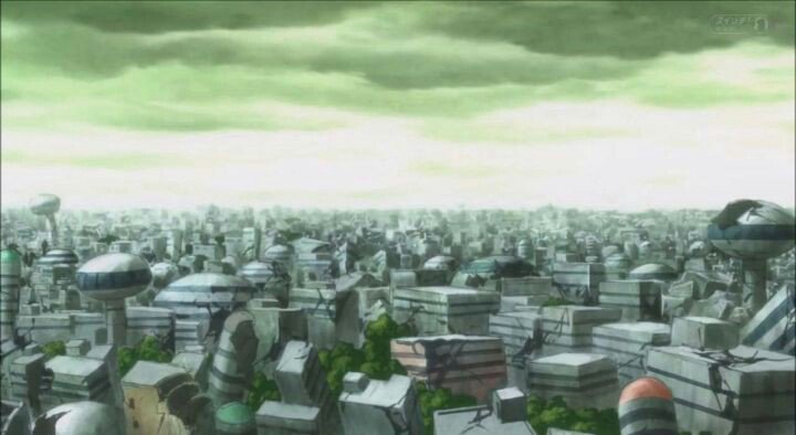 Future Destroyed City