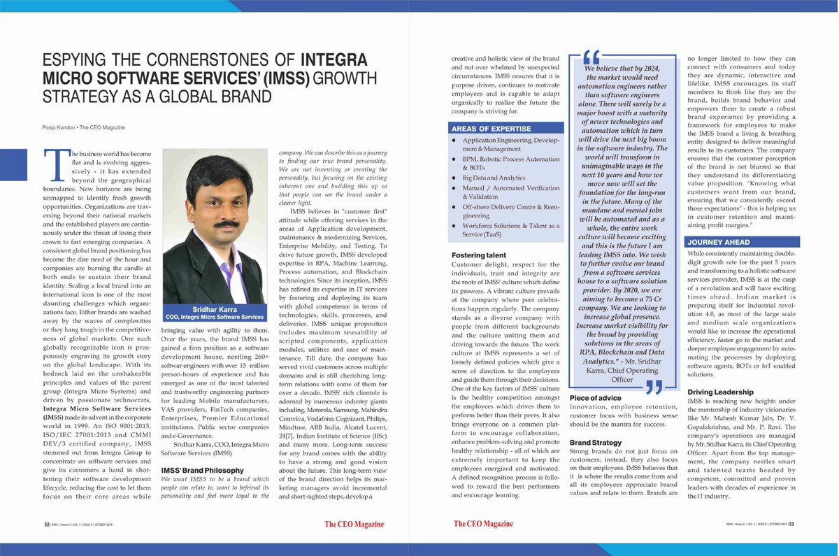 Integra Micro Software Services (IMSS) (@IMSSwork) | Twitter