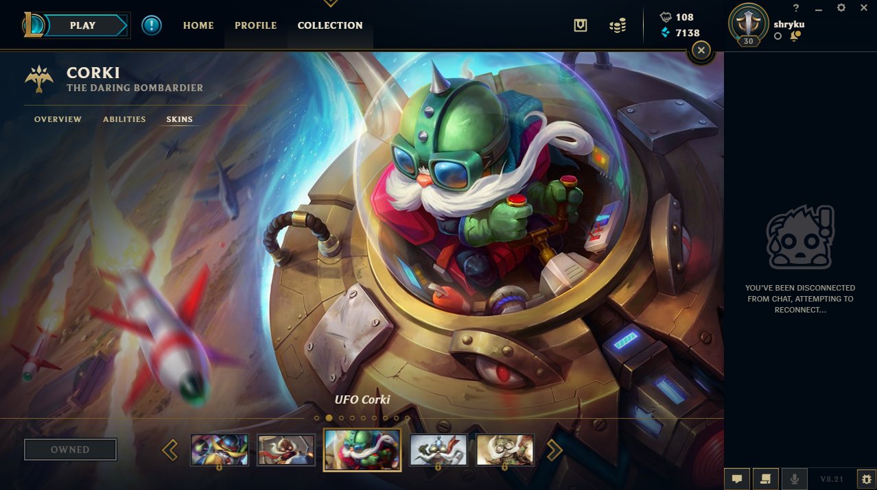 Ufo Corki Skins