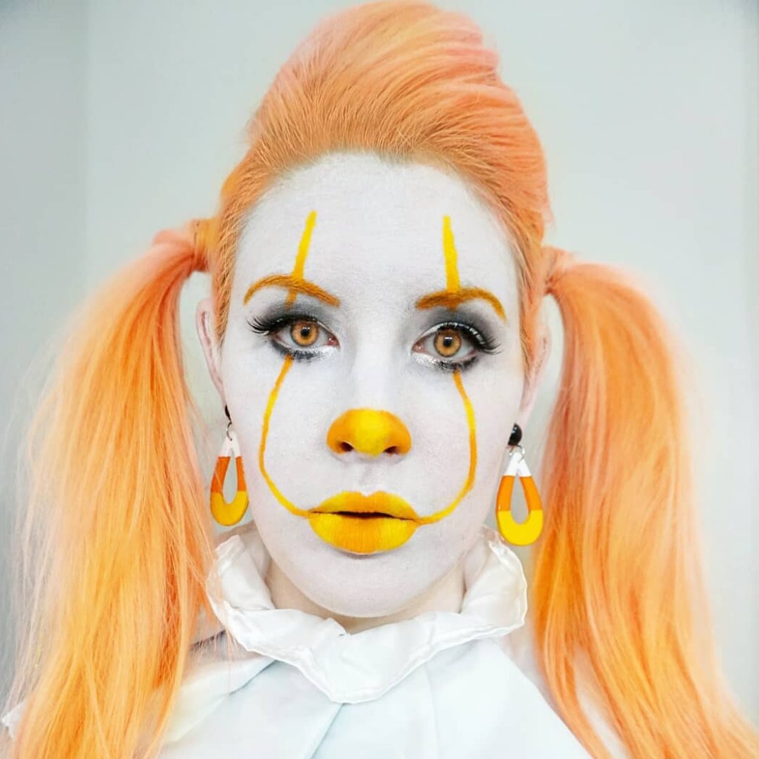 Candy Corn Makeup