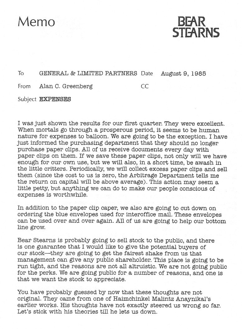 Letters of Note on Twitter: "His most famous memo, about paper clips... https://t.co/IFl6l5JTLK ...