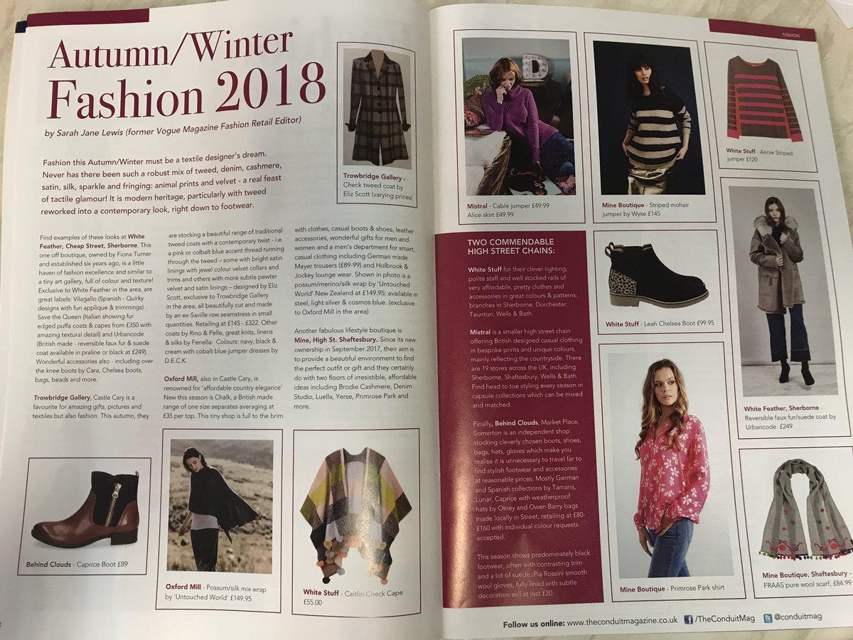 Fashion Magazine 2 Page Spread