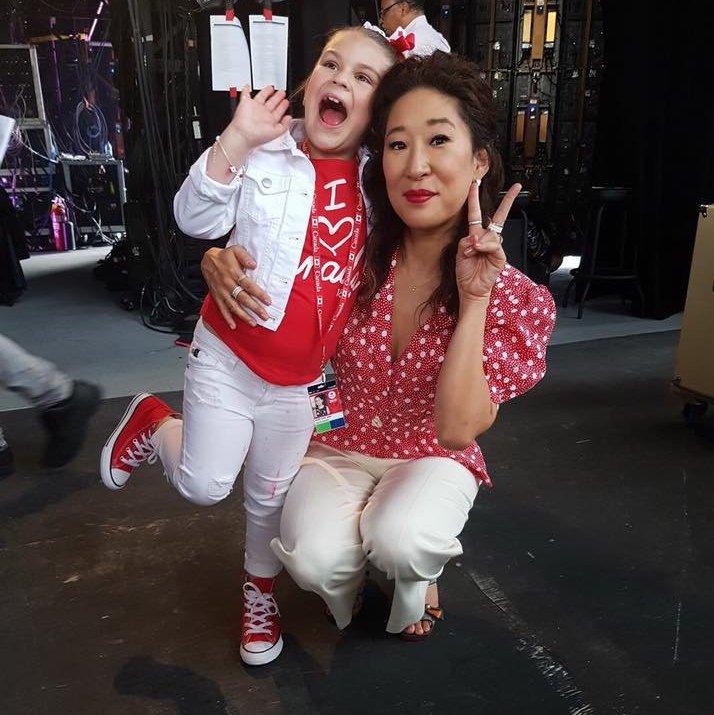 Sandra Oh Children