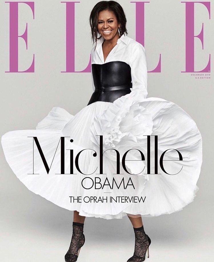 Pop Crave On Twitter Michelleobama Graces The December Issue Of Elle Magazine Interviewed