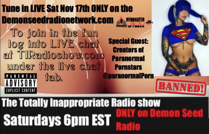 Inappropriateradio on Twitter: "This week on TIRadioshow, we have the creators of ...