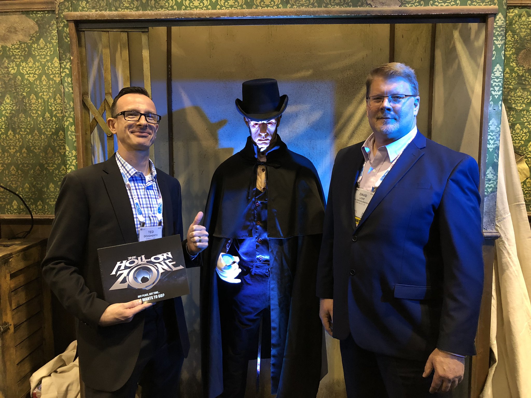 Midsummer Scream on Twitter: "Our good friends Ted Dougherty and David Love at IAAPA repping ...