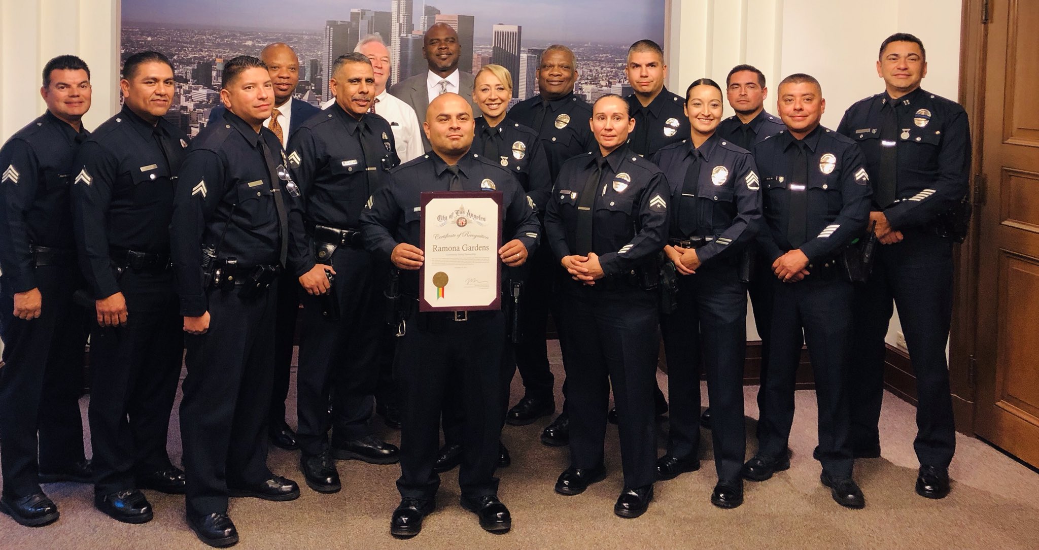 Commander Ruby Flores on Twitter: "What an honor for our Community Service Partnership programs ...
