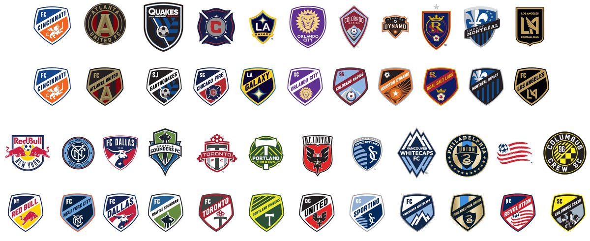 MLS Badges Reimagined in FC Cincinnati's style : r/MLS