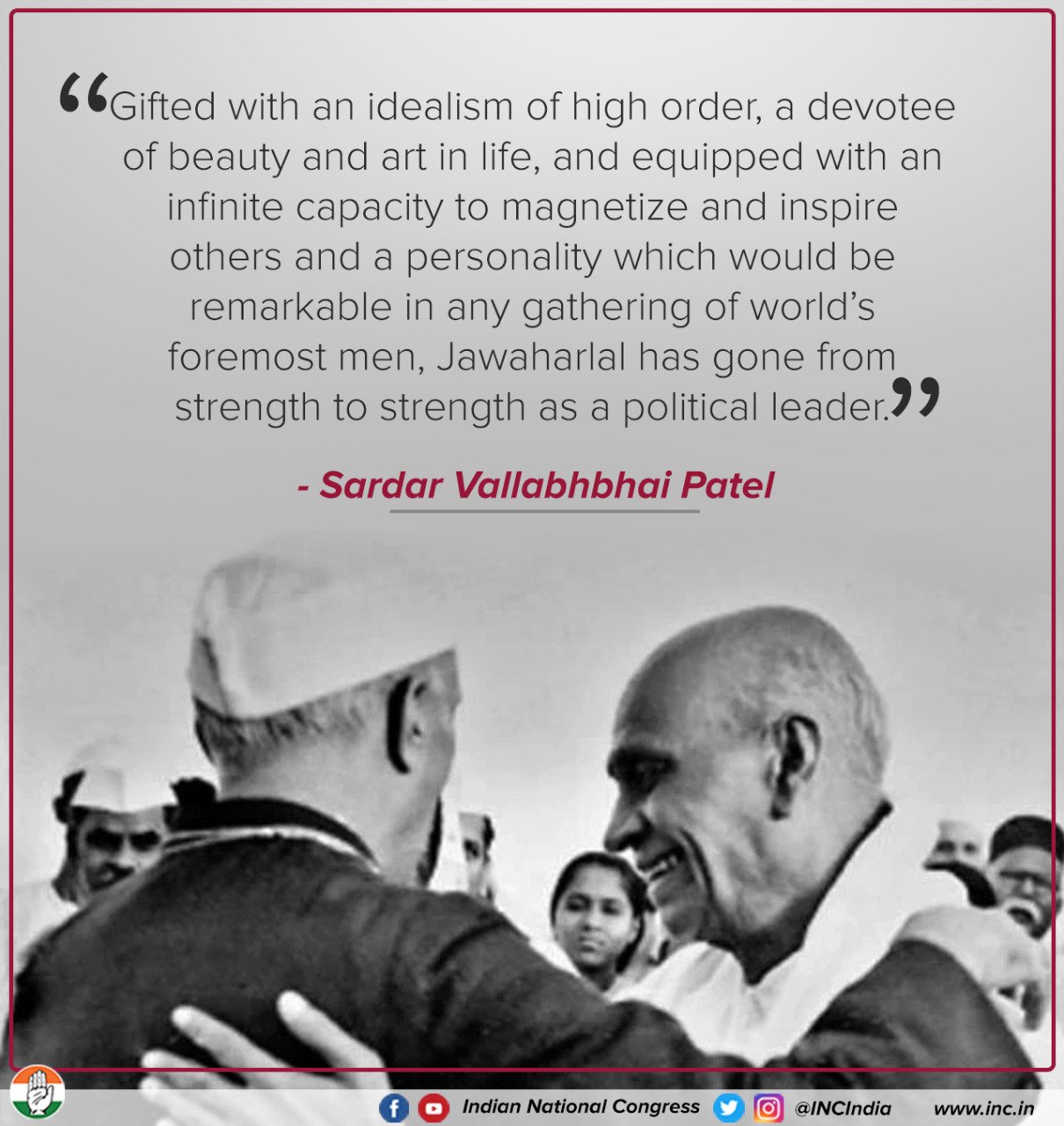Sardar Vallabhbhai Patel Quotes