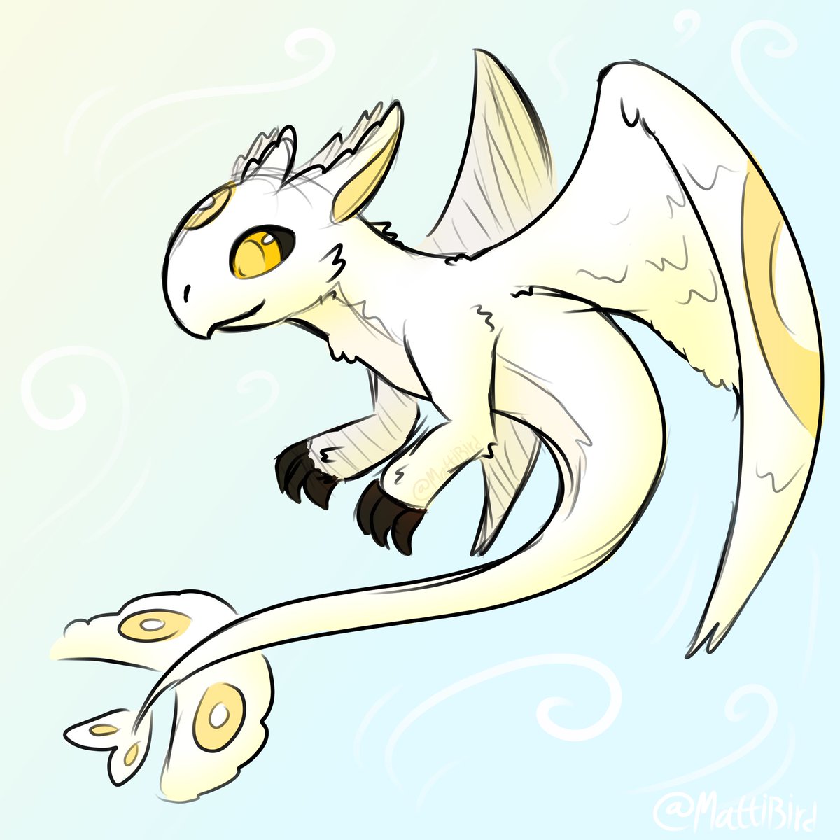 Air Dragon Drawing