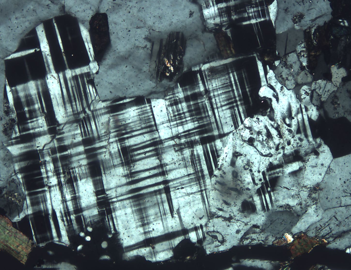 Microcline Thin Section