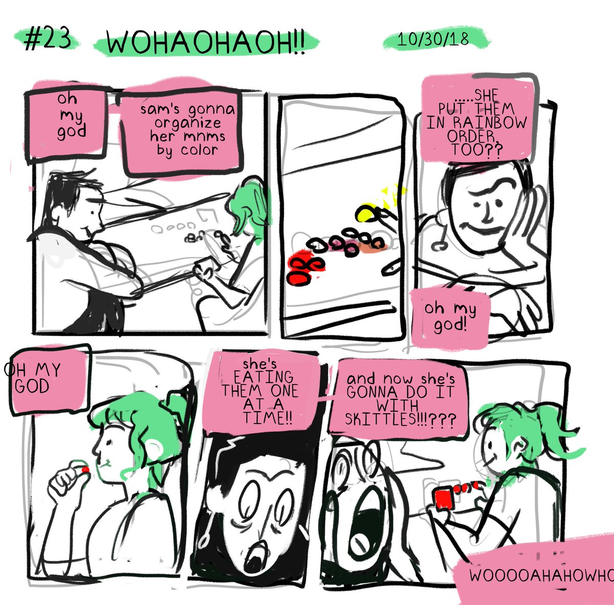 「daily comics.........set 7 」tess (quibbs) thompson!!の漫画