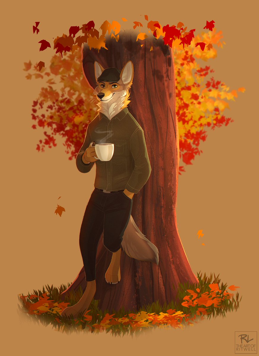 "Fall Time Brew" by Ritwells : r/furry