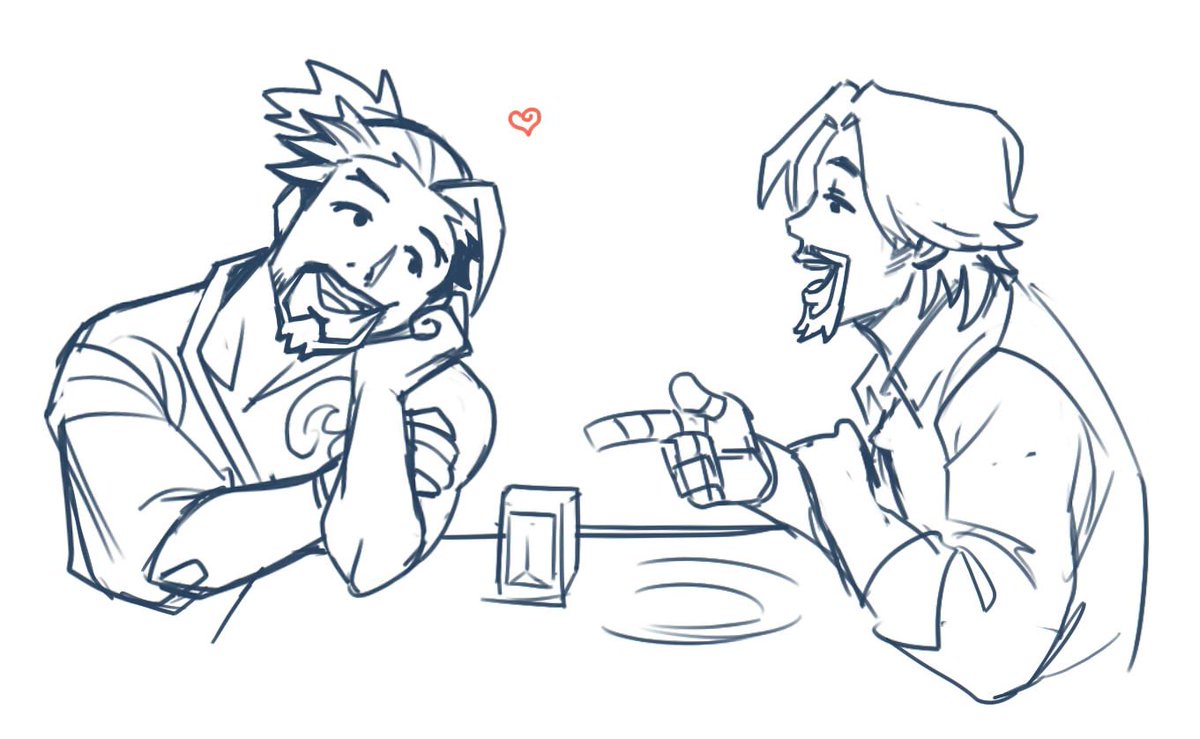 「Blizzard on Mccree x Hanzo ship be like 」Wallace Piresの漫画