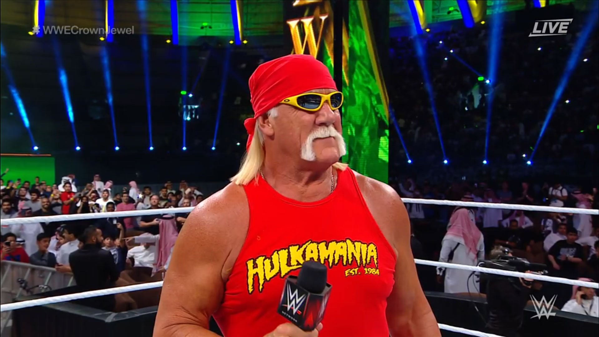 Hulk Hogan No Bandana