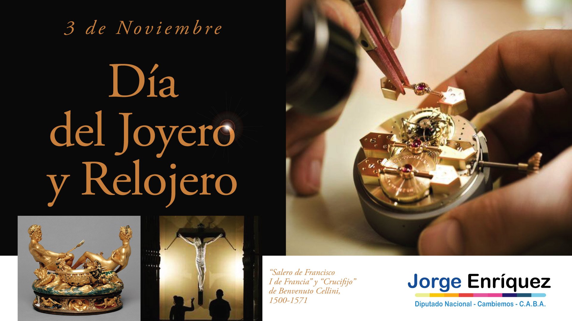 Jueves 3 de noviembre 2022. Día Internacional del Joyero y Relojero ...