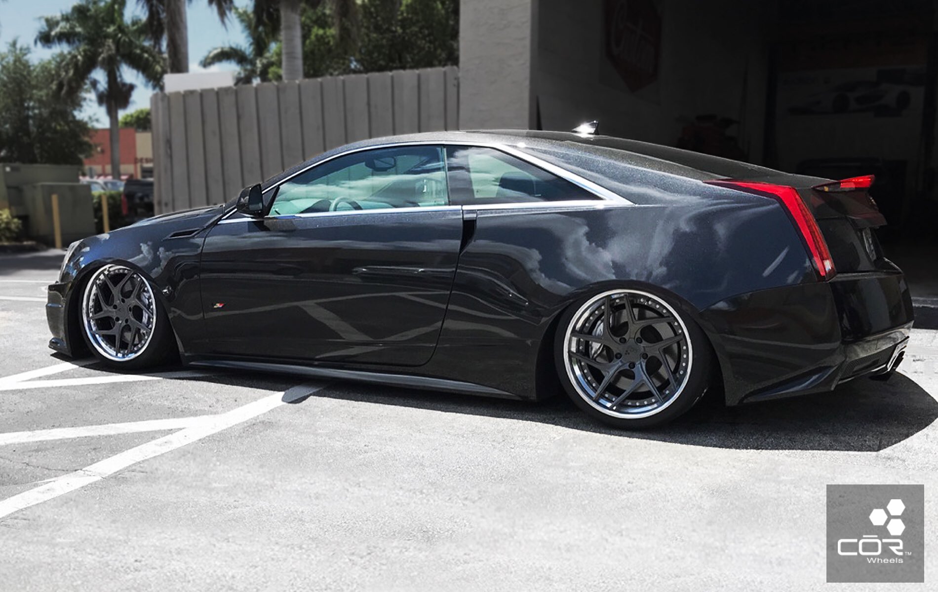 Cadillac Cts Coupe Custom Wheels Cadillac CTS V Coupe