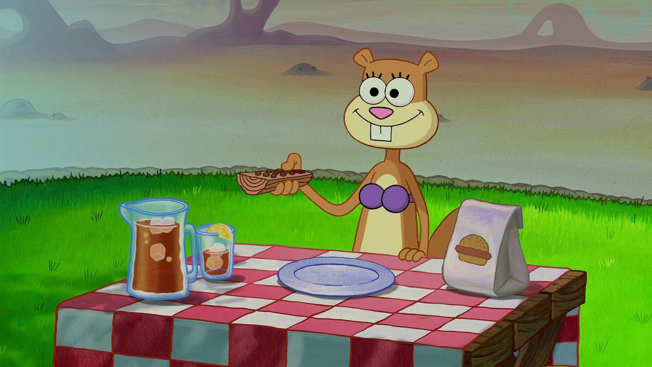 Spongebob Out Of Water Sandy