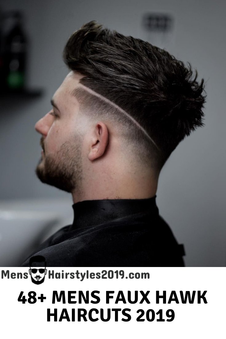 Faded Faux Hawk Back