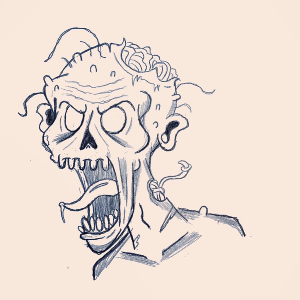 Realistic Zombie Drawings