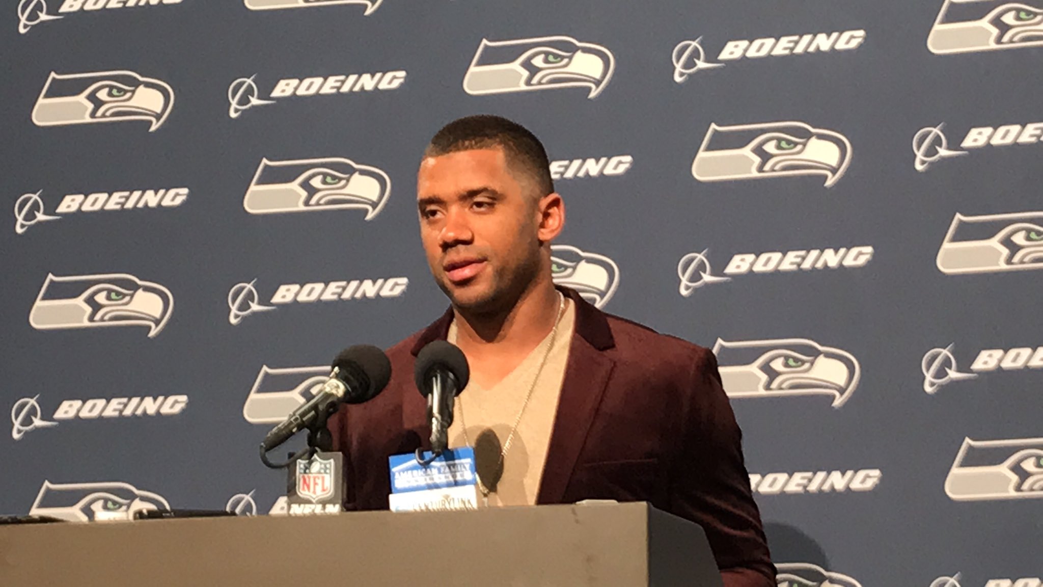 Russell Wilson Press Conference