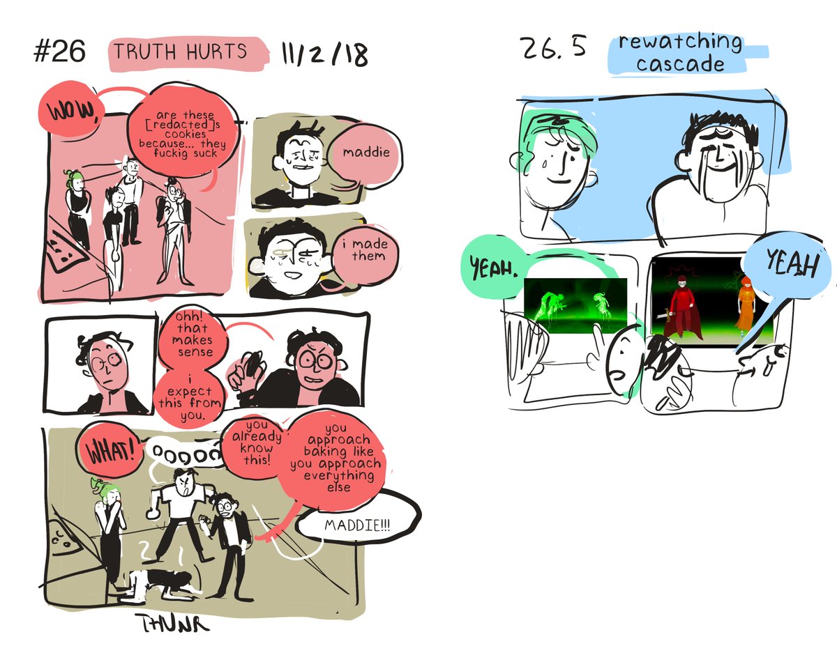 「daily comics.........set 7 」tess (quibbs) thompson!!の漫画