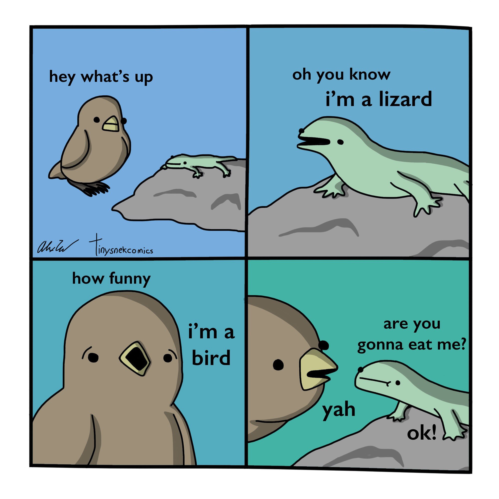 Tiny Snek Comics on Twitter: