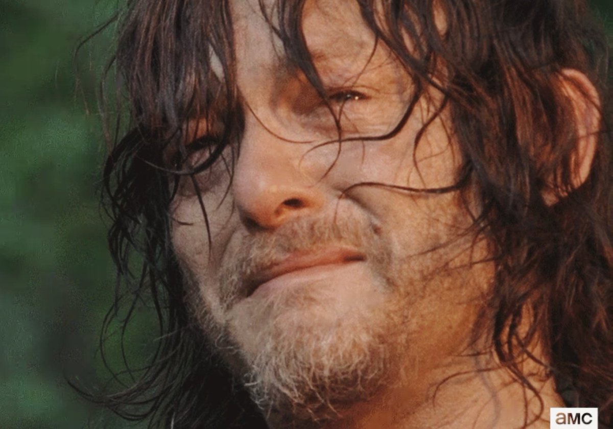 Daryl Dixon Crying Gif