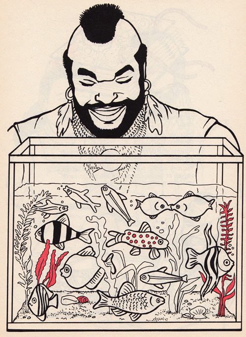 Mr T Coloring Pages