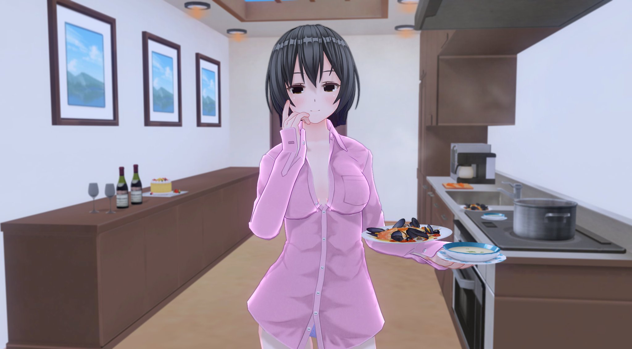 Silence Developer on Twitter: "#COM3D2 #カスタムオーダーメイド3D2 #カスタムキャスト うちの「ガールズ」 ヤンデレ担当…