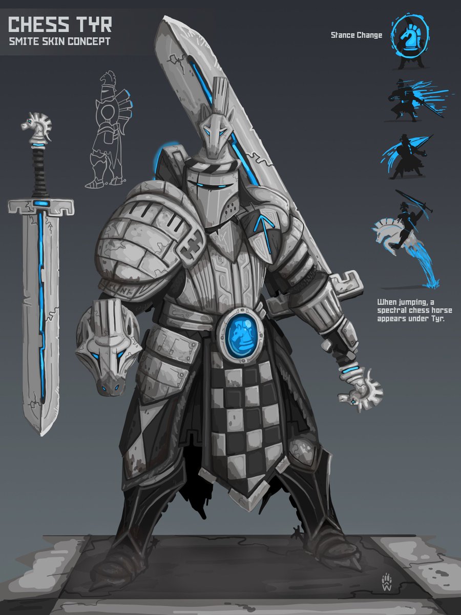 Knight Chess Art