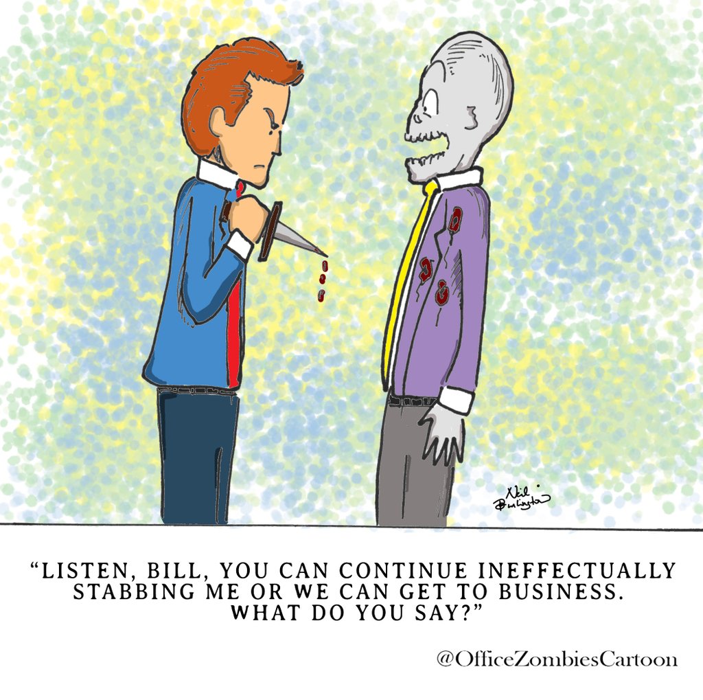 Funny Conflict Resolution Cartoon