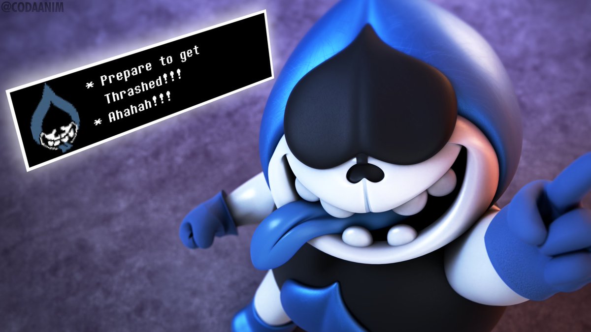 Lancer 3D Model : r/Deltarune