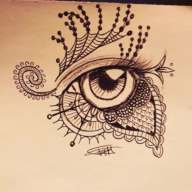 Eye Design Drawing