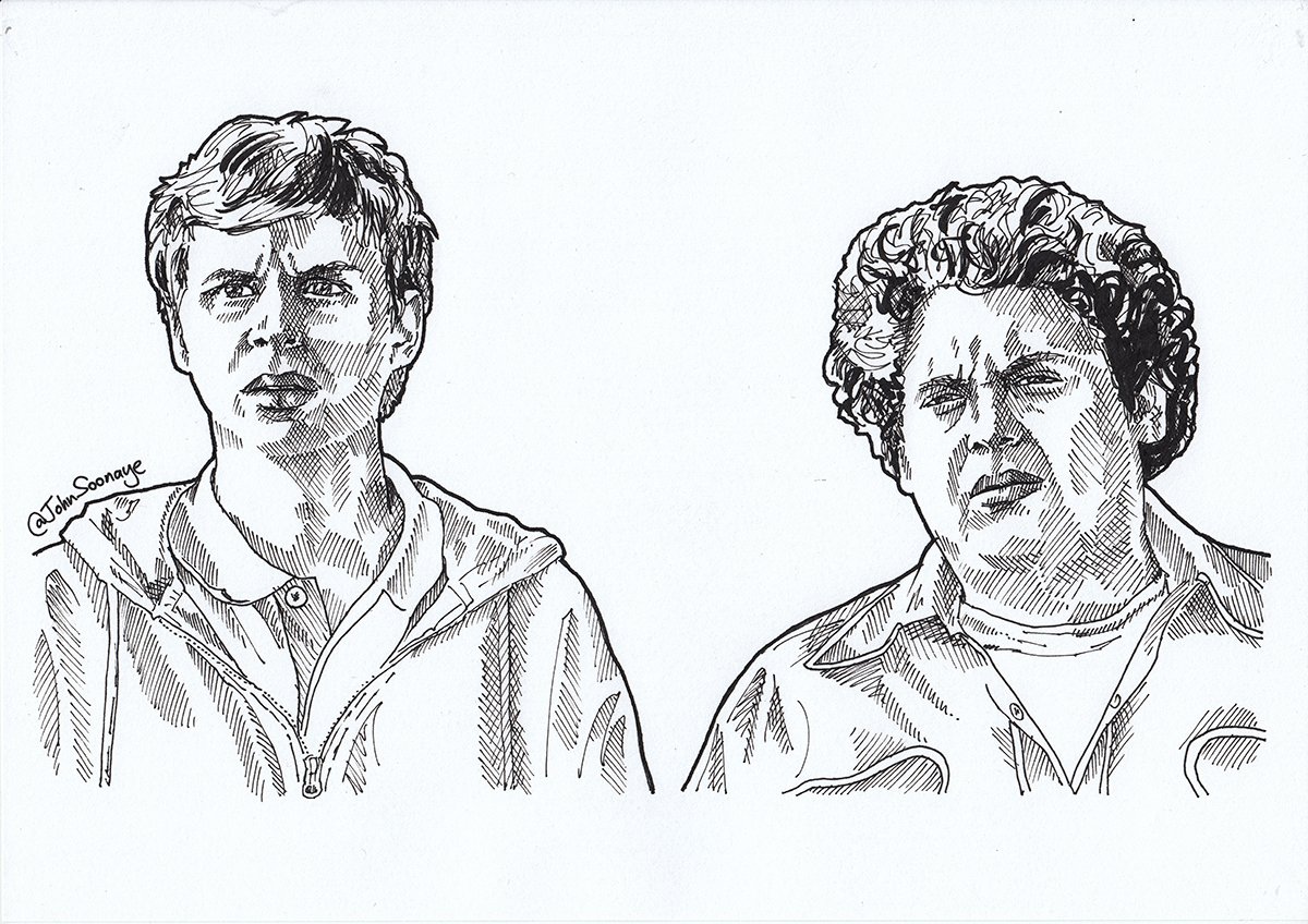 Jonah Hill Superbad Drawings